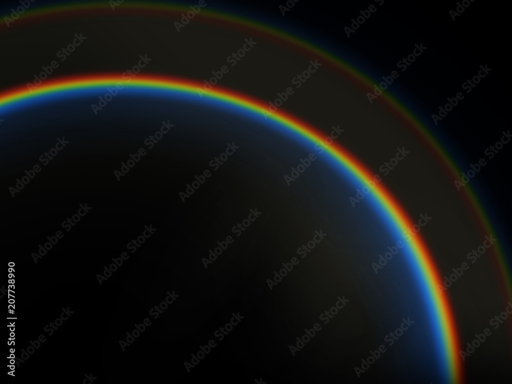 Rainbow Photo Overlays Stock Photo | Adobe Stock
