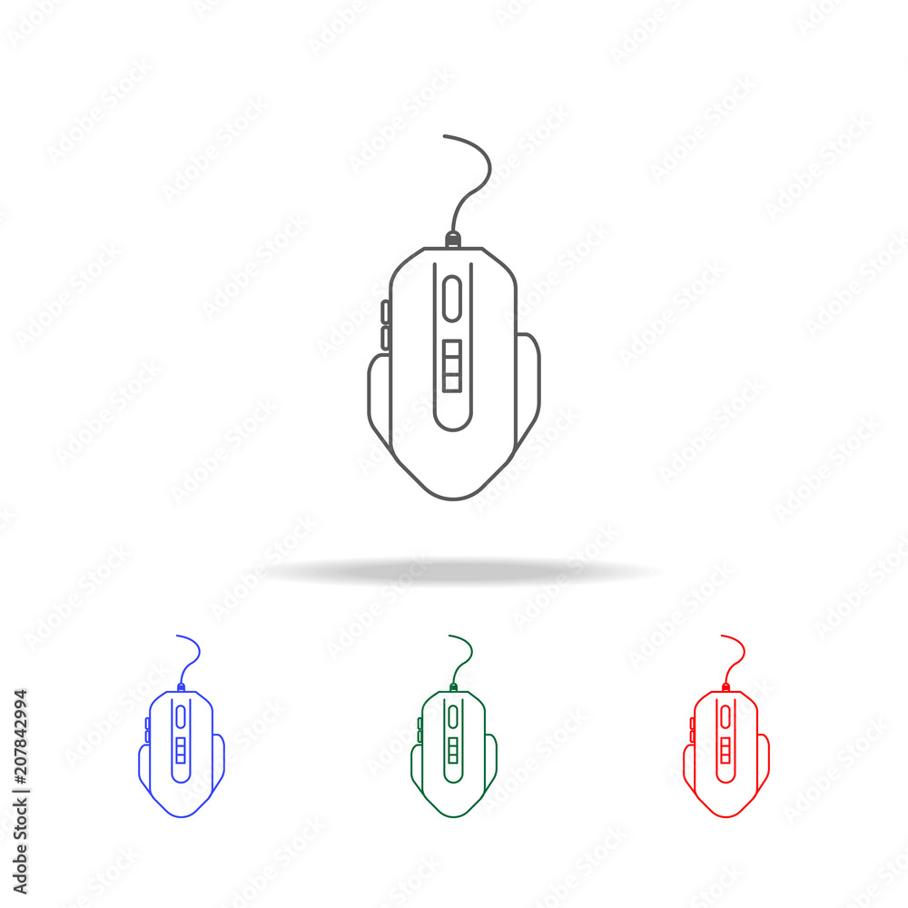 Gaming Mouse Vector