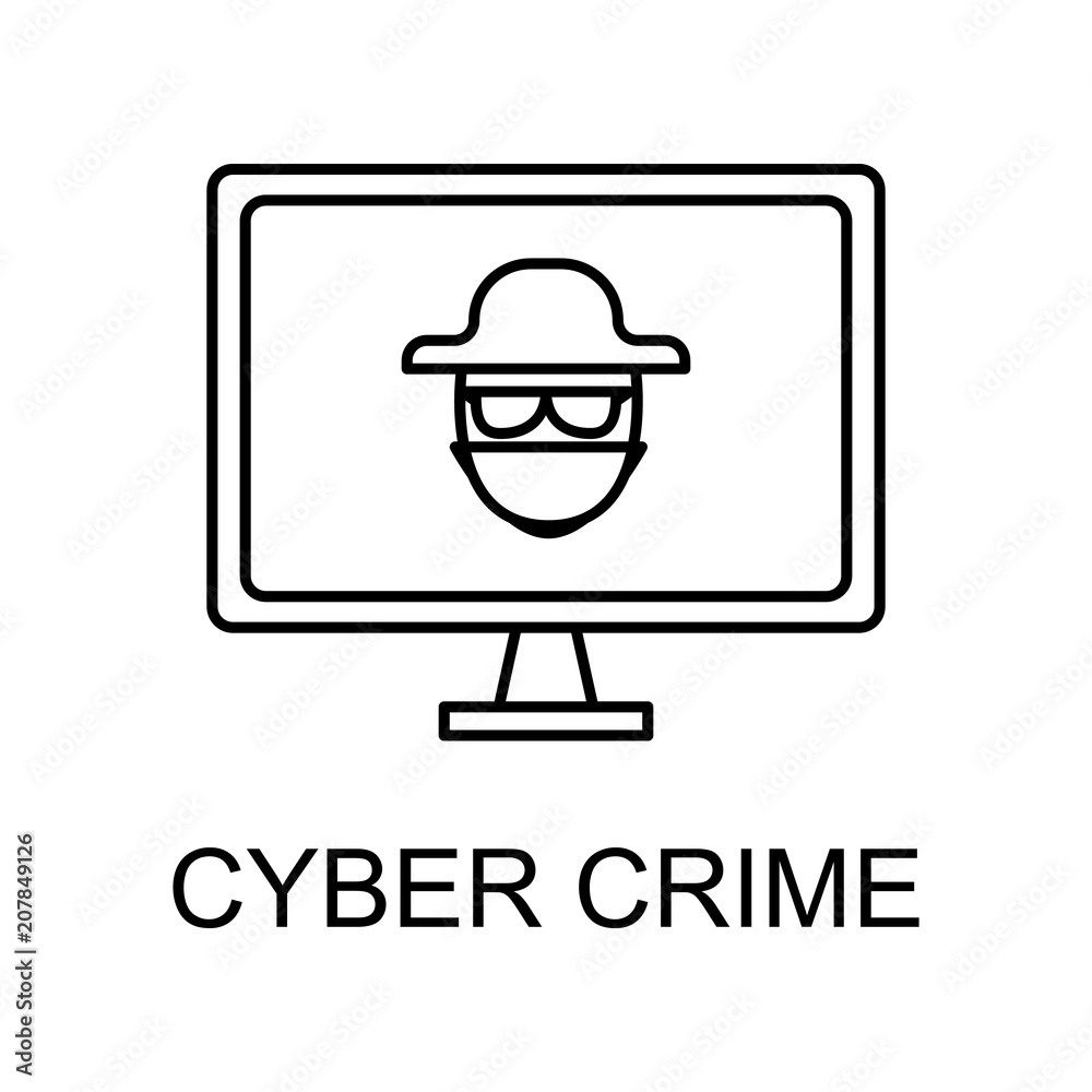 Cyber Crime Icon