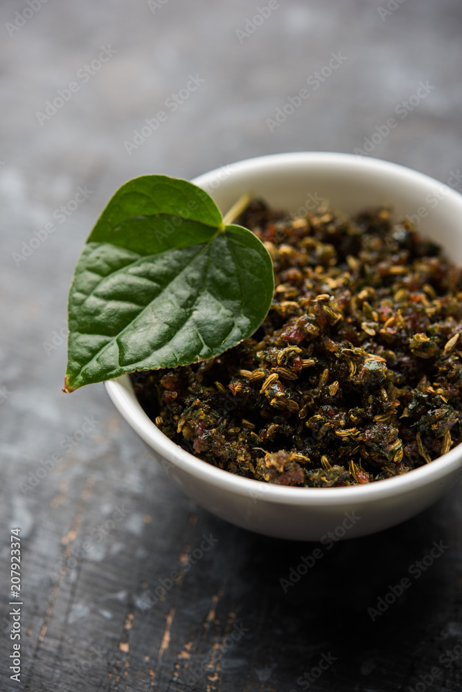 Mukhwas or Tambul is a fine mixture of Paan masala. It's popular mouth ...
