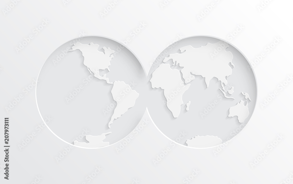 World Environment day paper cut concept Stock Vector | Adobe Stock