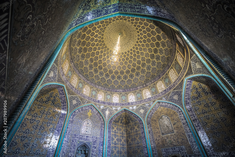Sheikh Lotfallah Mosque in Isfahan, Iran Stock Photo | Adobe Stock