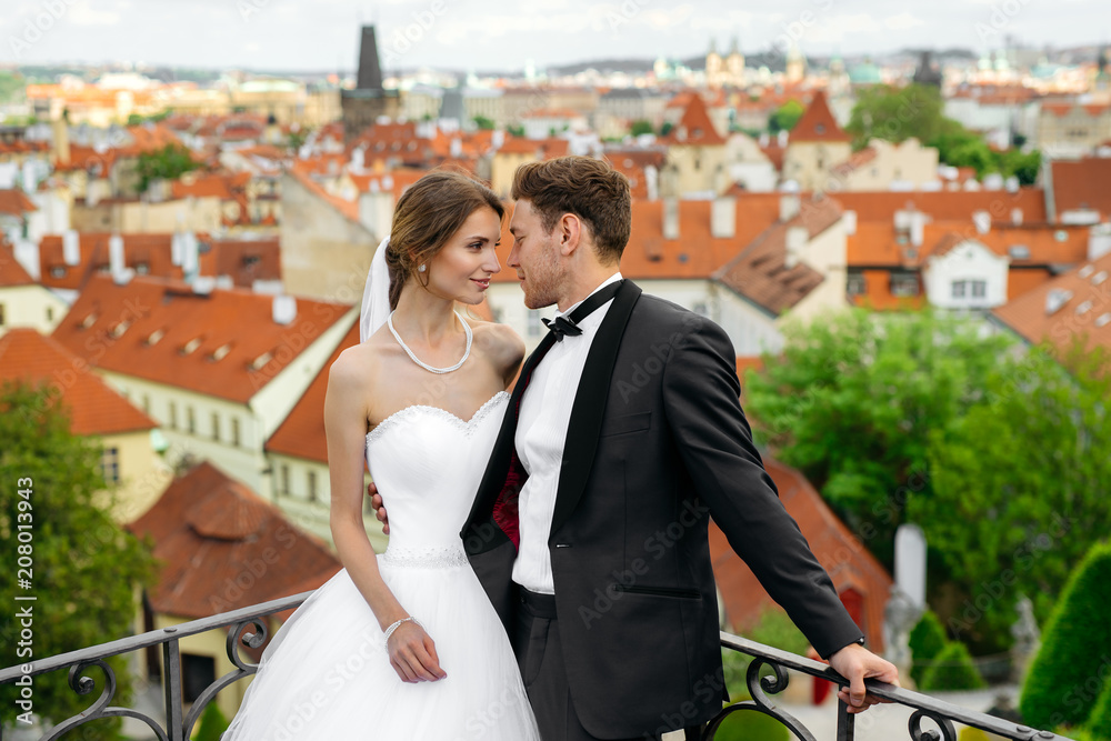 bride and groom Stock Photo | Adobe Stock