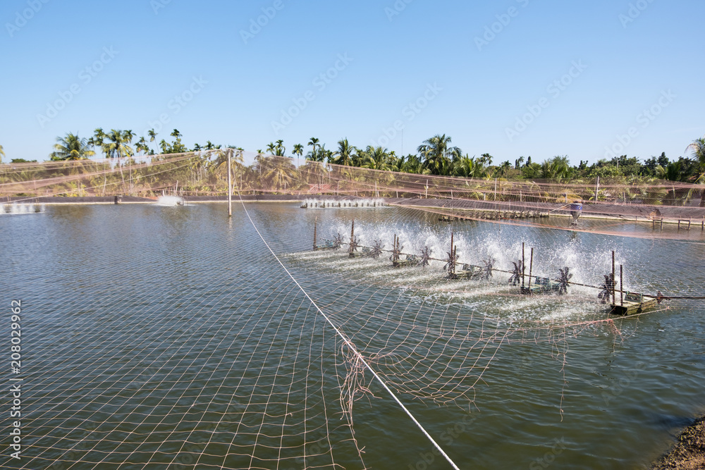 Water turbine spinning for clean and treatment. Stock Photo | Adobe Stock