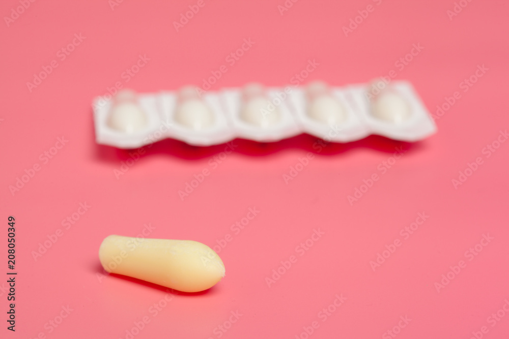 suppository vaginal rectal pills Stock Photo | Adobe Stock