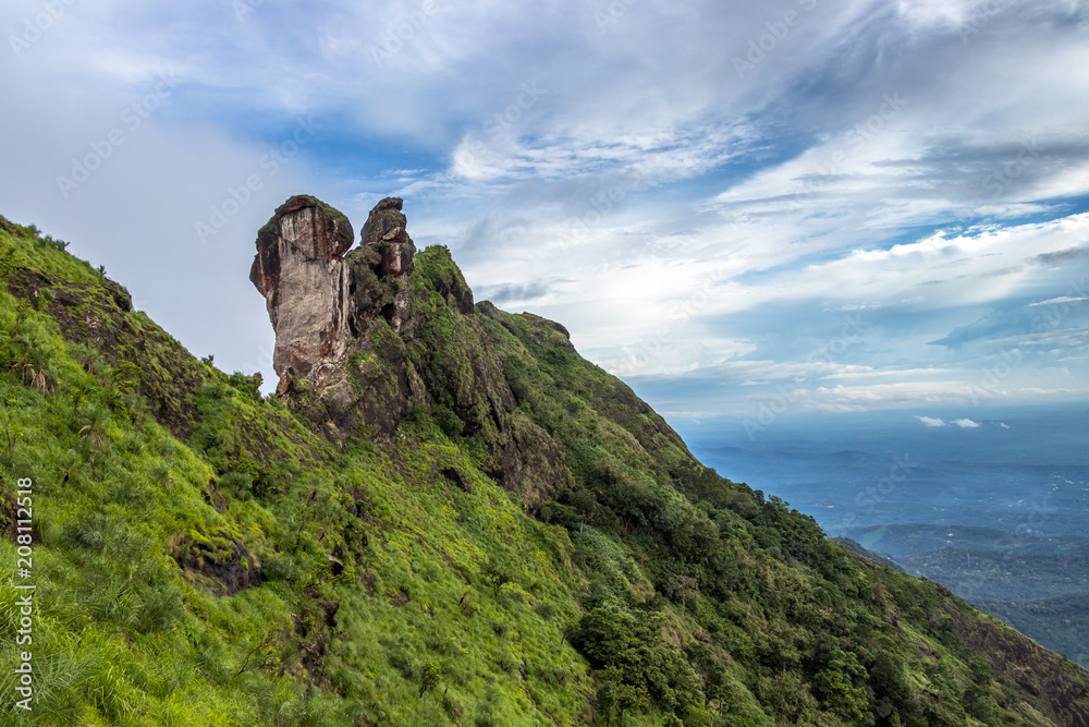 Illikkal Kallu is a major Indian tourist attraction spot in Moonnilavu ...