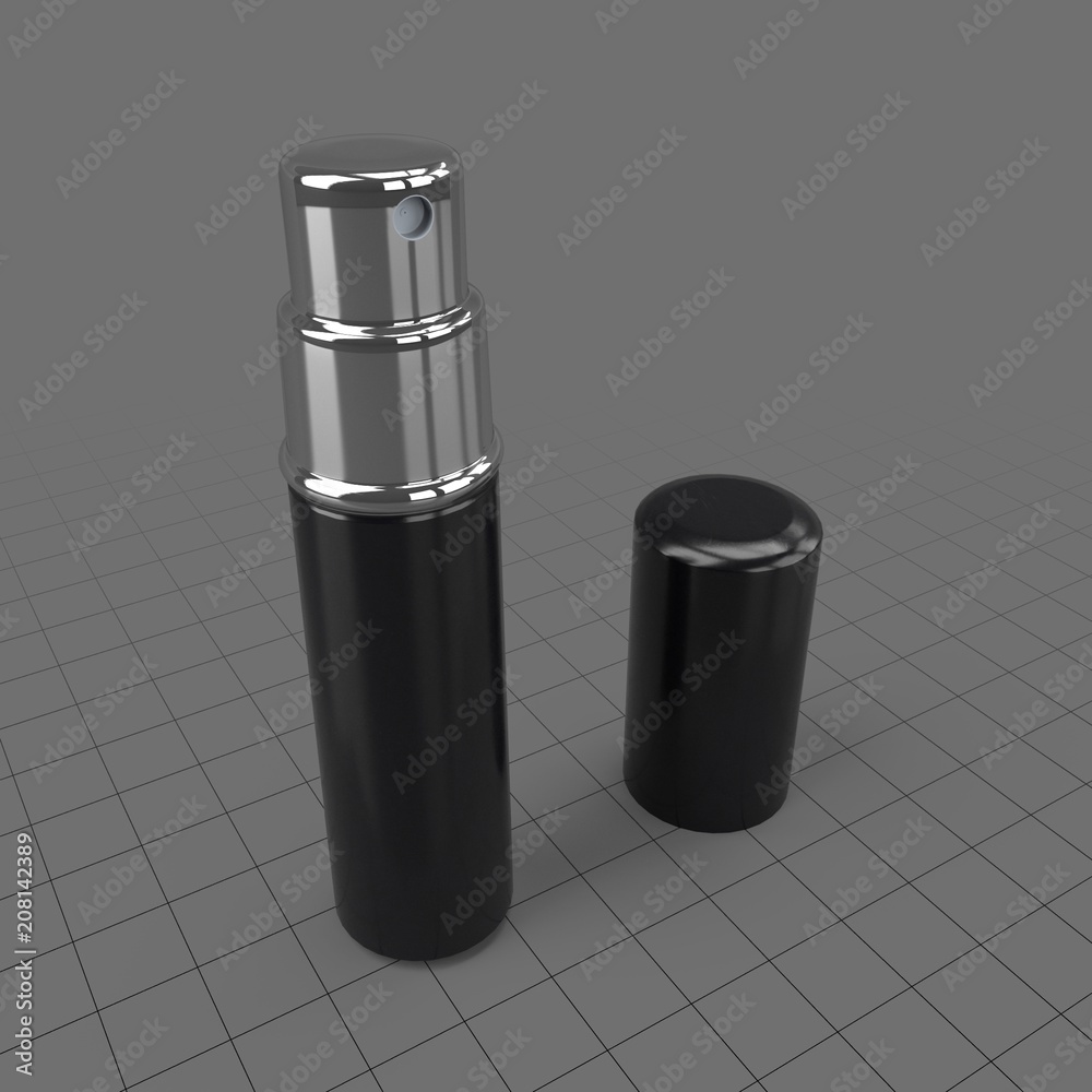 Portable perfume spray bottle Stock 3D asset | Adobe Stock