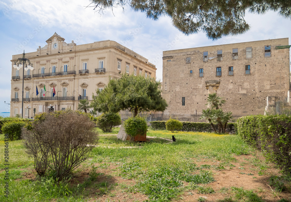 Taranto (Italy) - The historic center of a big city in southern Italy ...