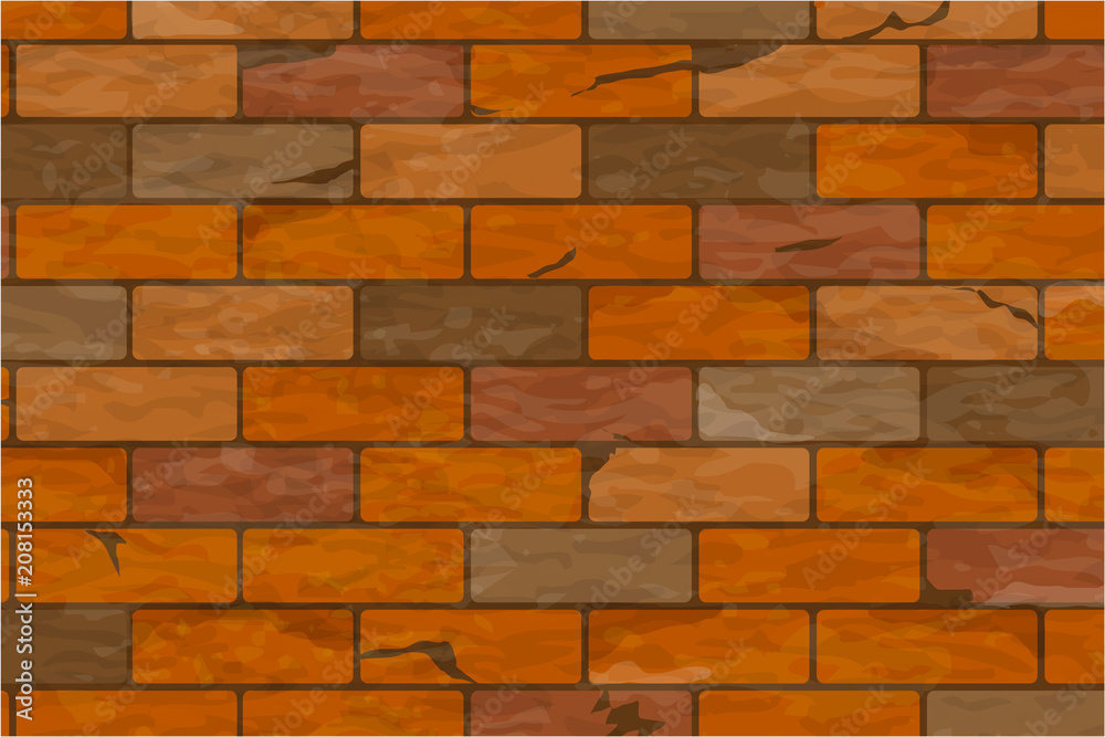Texture of a brick wall. Can be used in 3D modeling for UV Mapping ...
