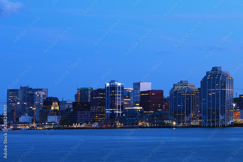 Halifax Skyline Night
