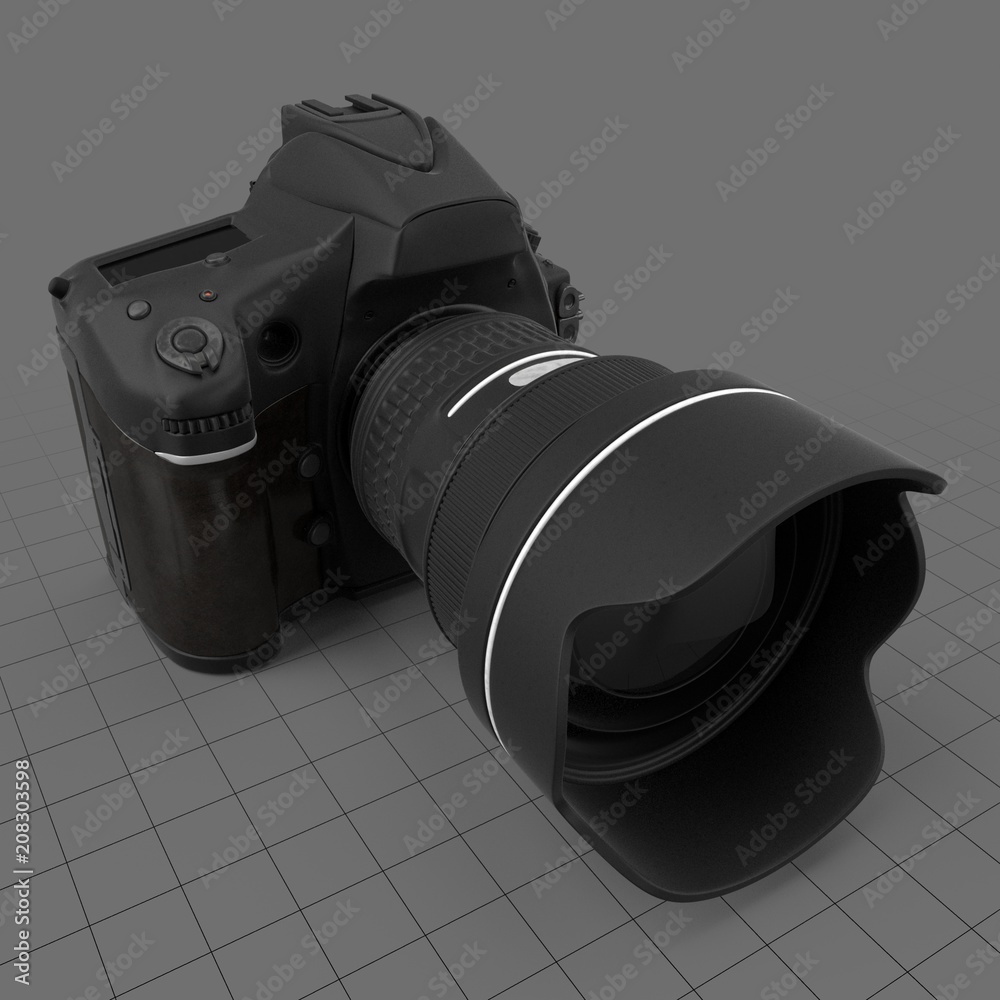 Handheld digital camera Stock 3D asset | Adobe Stock
