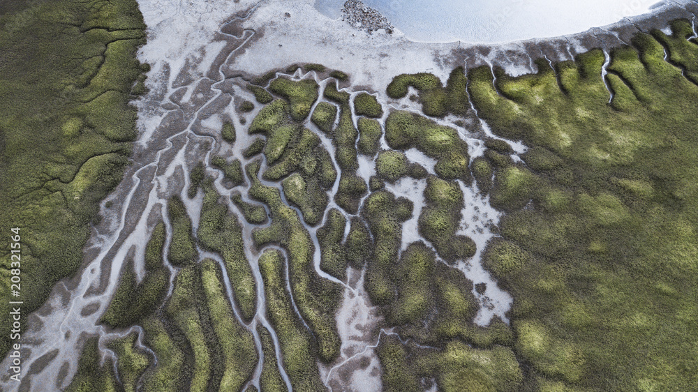 River Patterns and Bridge, Tasmanian Landscape Australia Views from the ...
