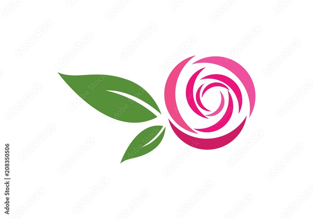 Rose Vector Logo