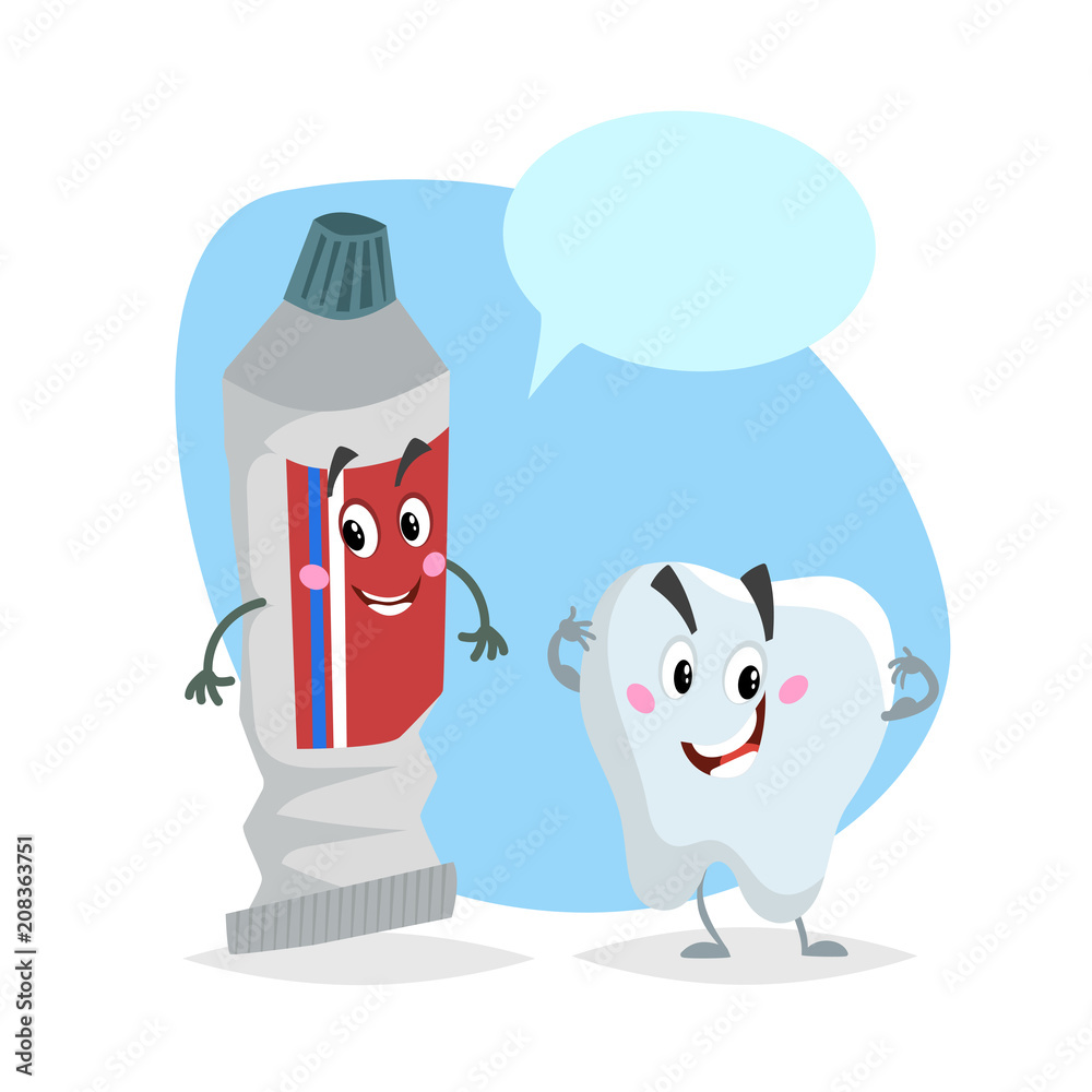 Toothpaste Tube Cartoon