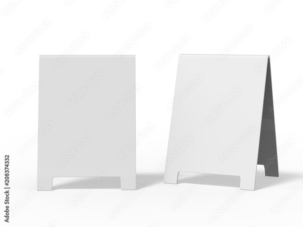 Crezon A-frame sandwich boards for design mock up and presentation on ...