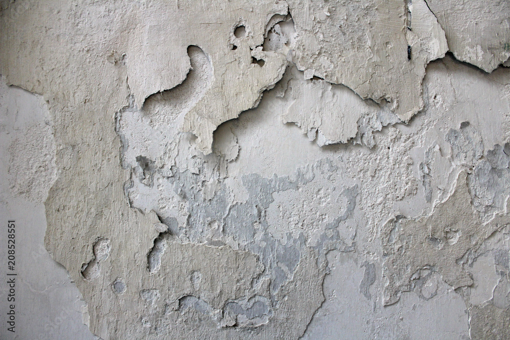 Decaying Plaster Prison Wall Stock Photo | Adobe Stock