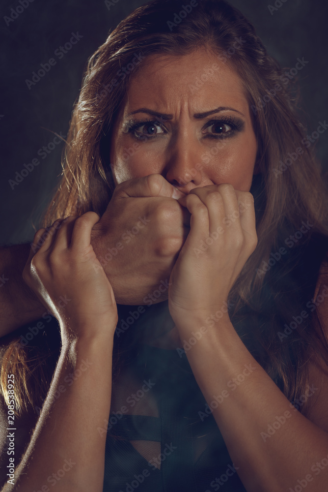 Without Screaming foto de Stock | Adobe Stock