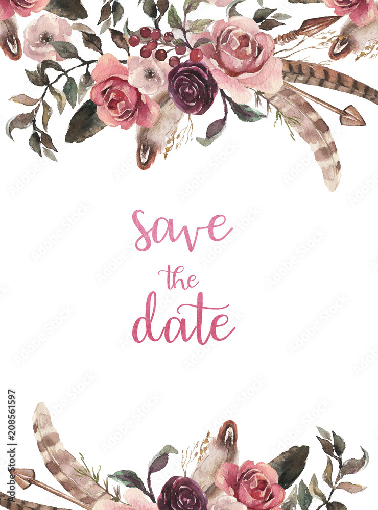 Boho Floral Border | atelier-yuwa.ciao.jp