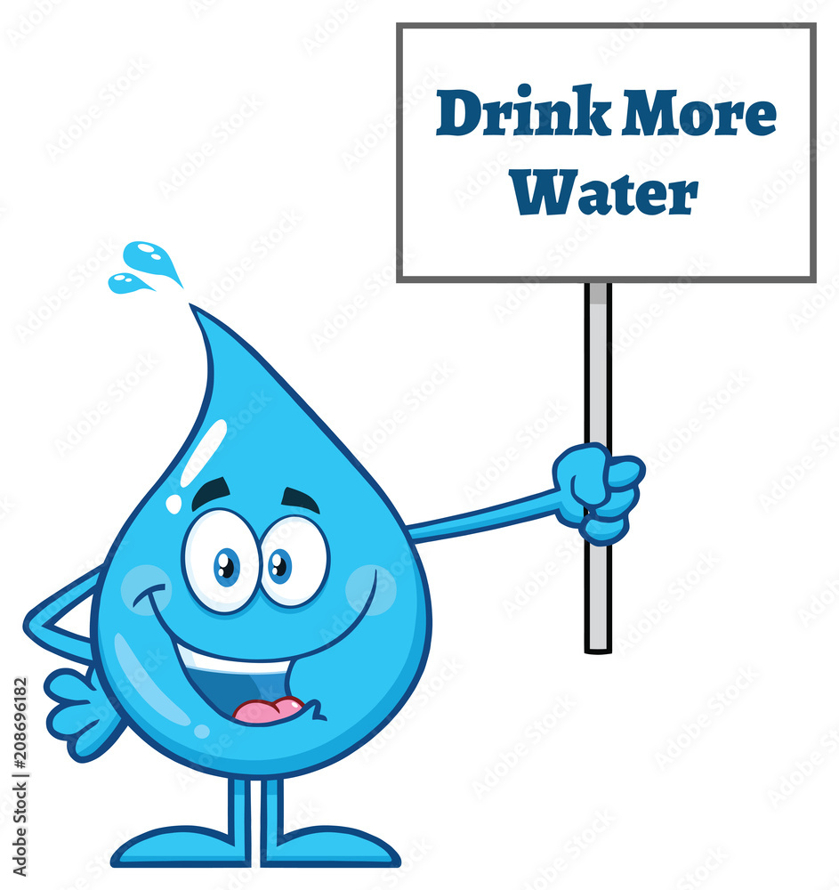Drink Water Sign