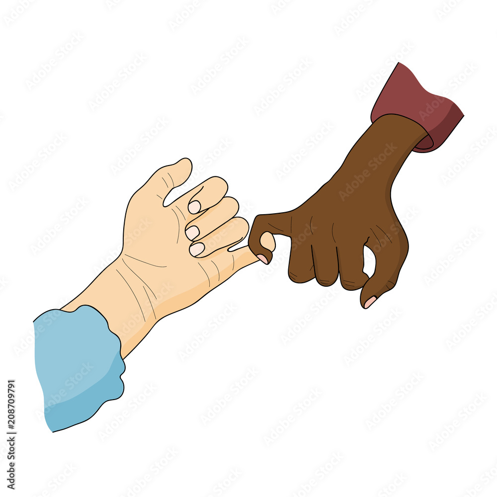 Anti Racism Hands