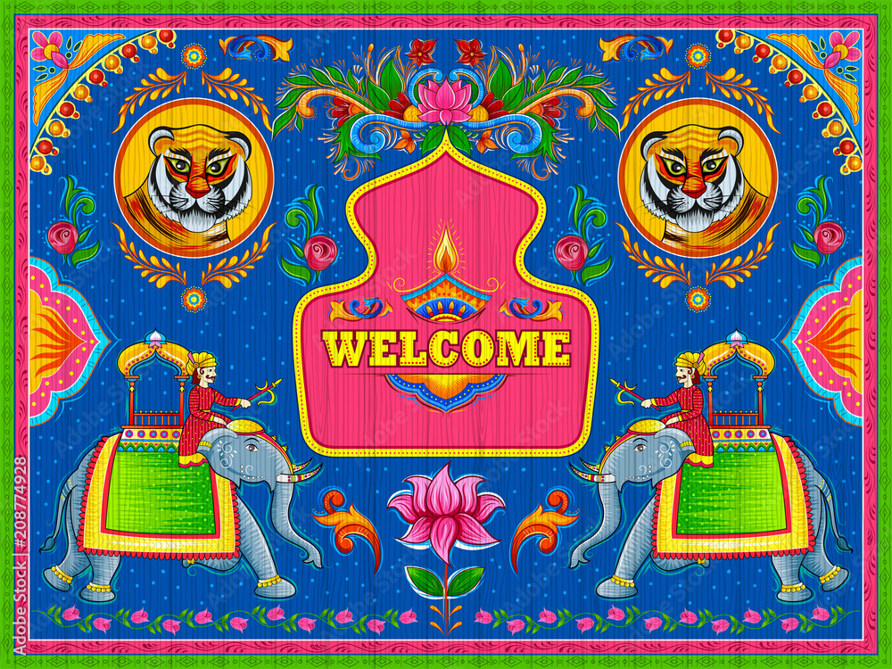 Indian Welcome Art