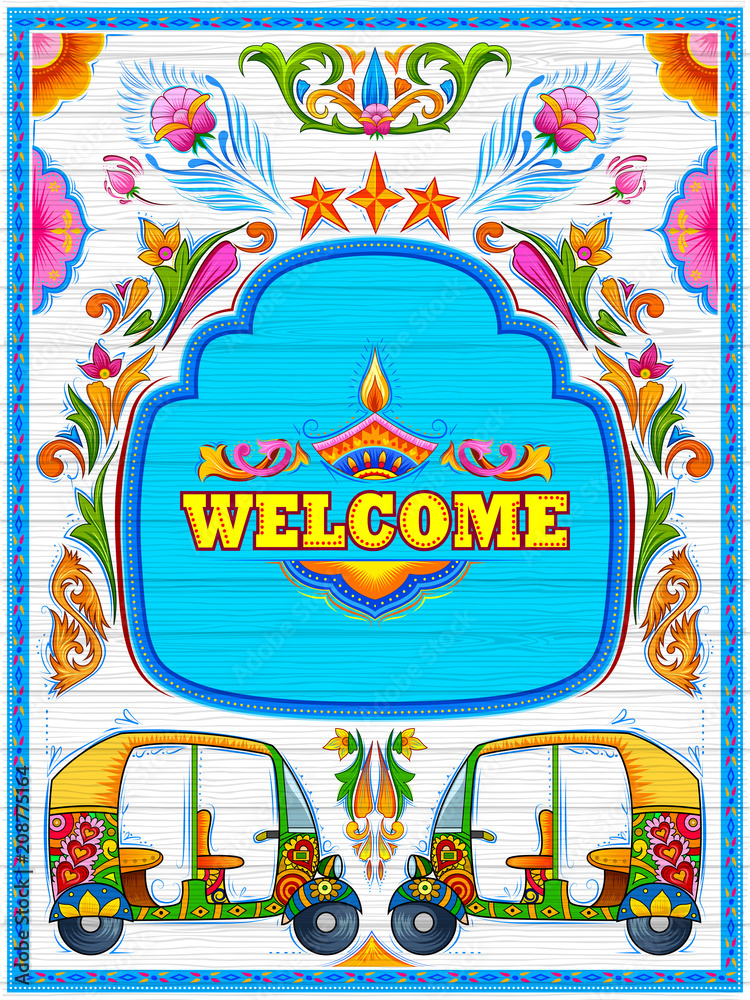 Indian Welcome Art