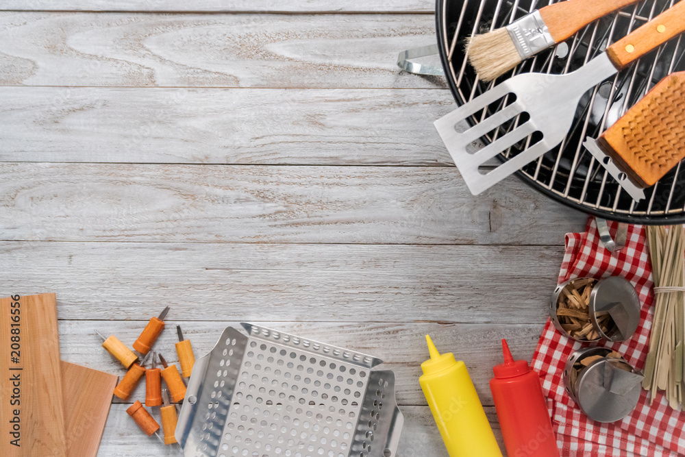 BBQ background Stock Photo | Adobe Stock