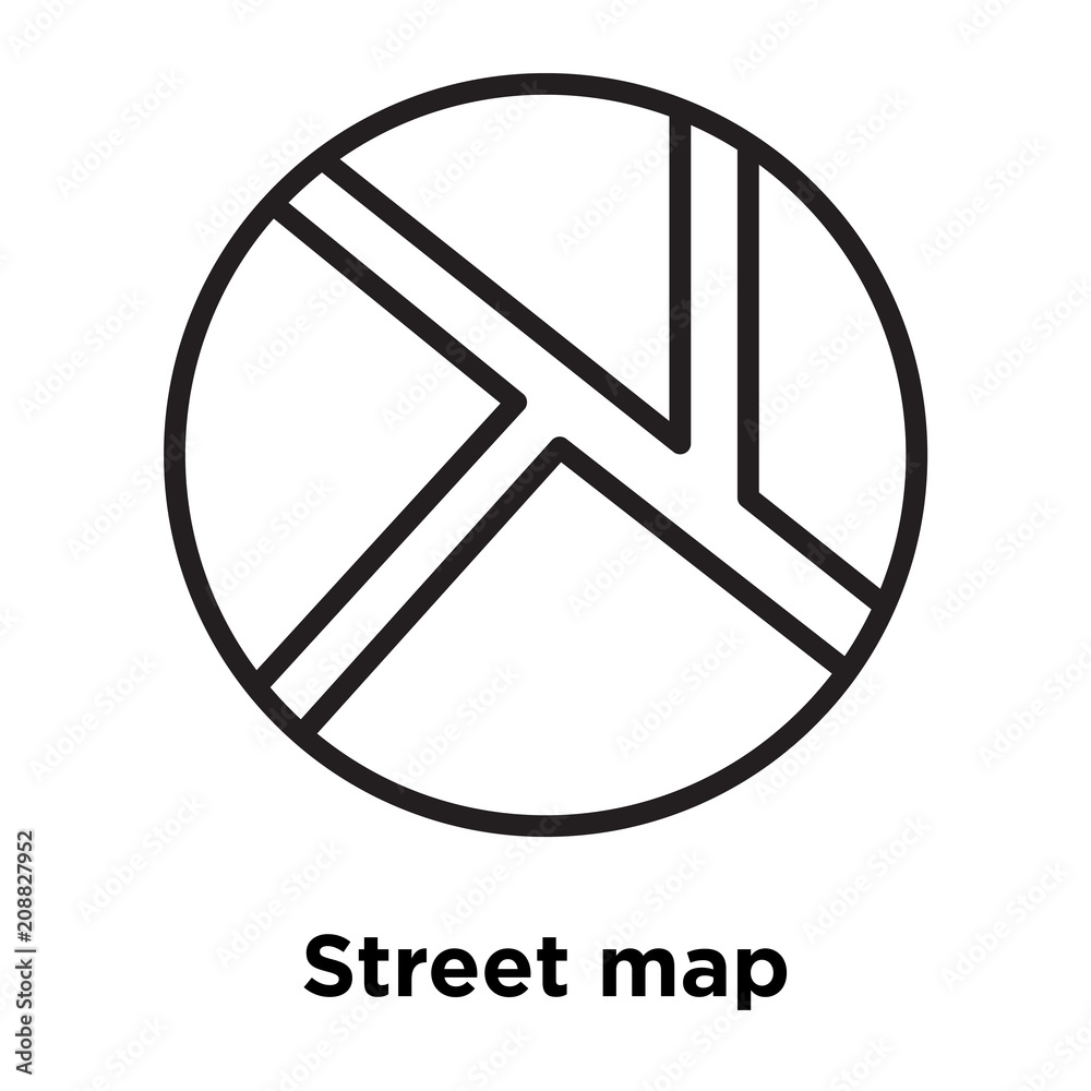 Street Map Icon