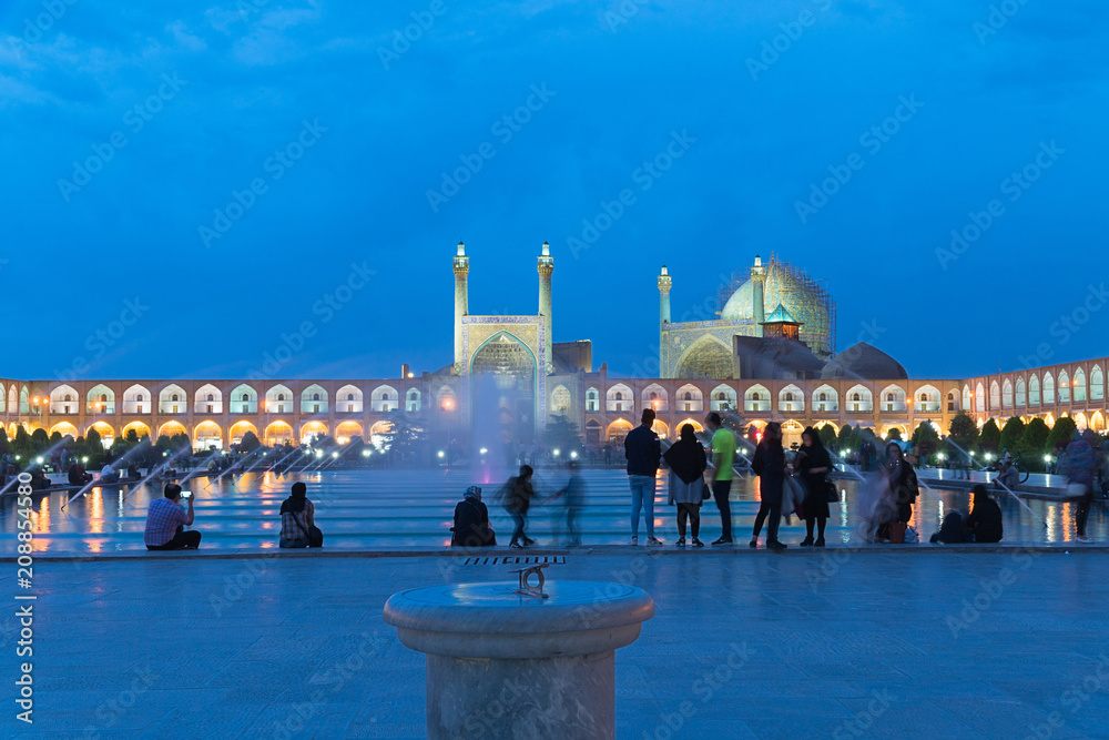 Foto de The Shah Mosque also known as Royal Mosque or Imam Mosque after ...