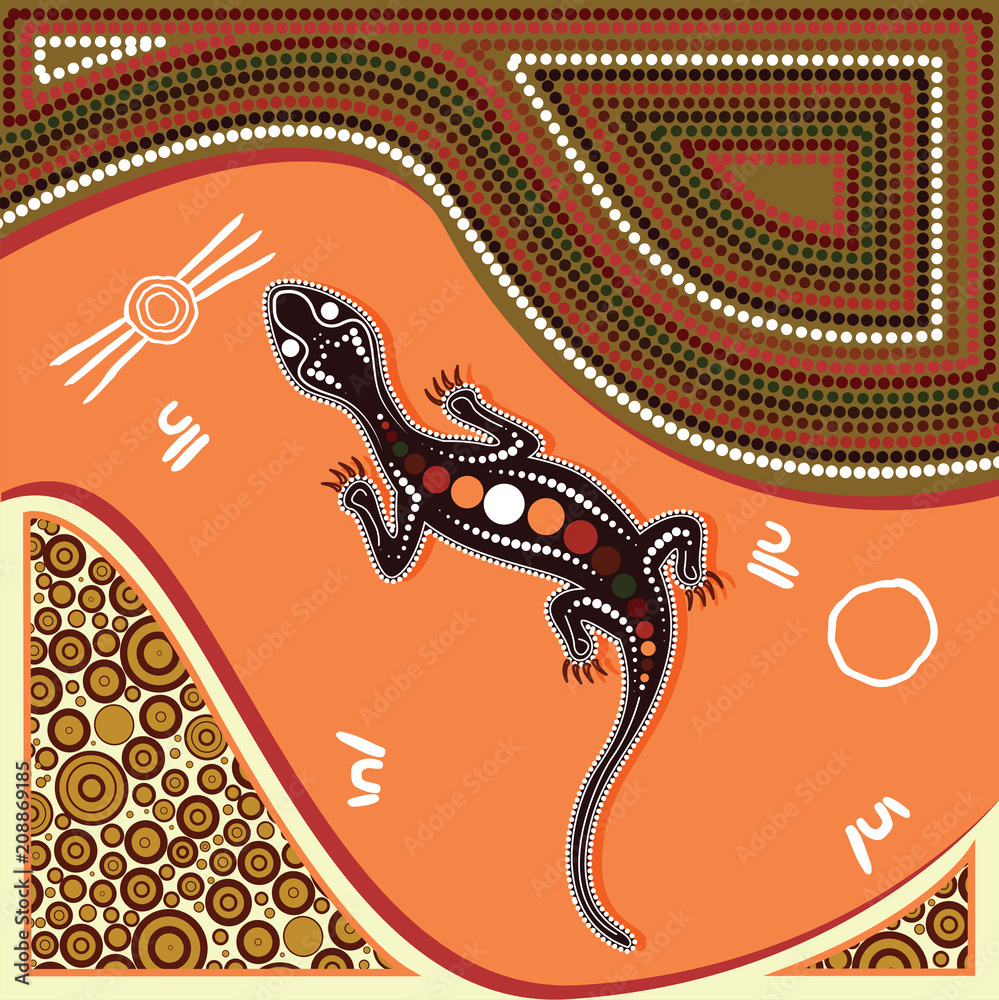 Aboriginal Lizard