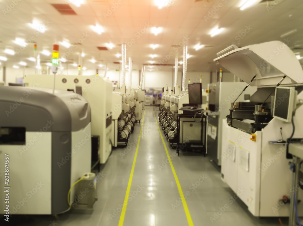 Surface mount technology assembly (SMT) image of working area incorrect ...