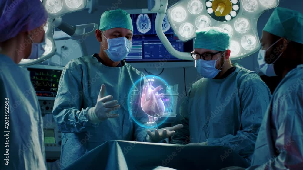 Surgeons Perform Heart Surgery Using Augmented Reality Technology ...