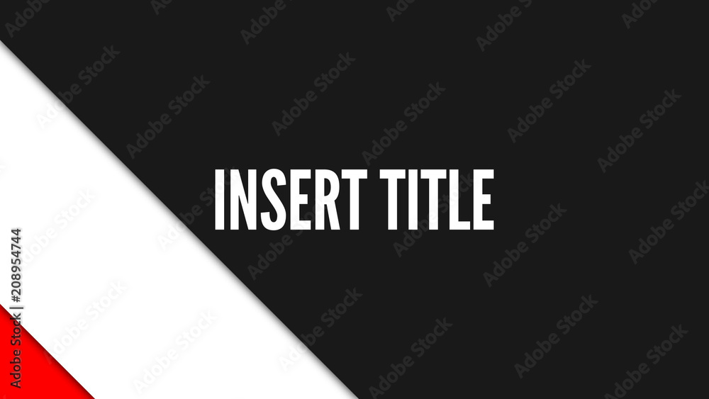 Title Card Transition Stock Template | Adobe Stock