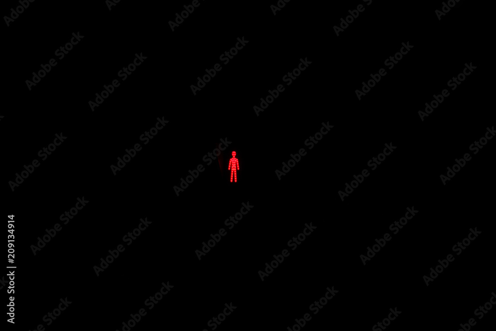 feu rouge piéton route traverser Stock Photo | Adobe Stock