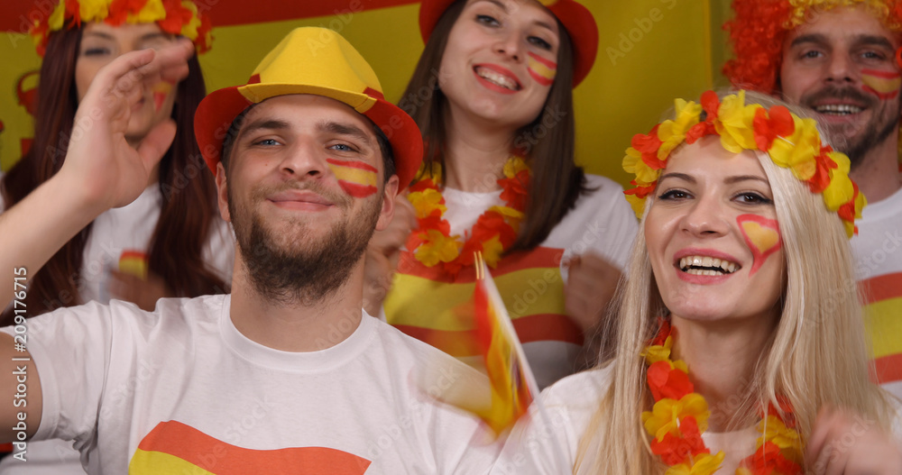 Group Of Spanish People