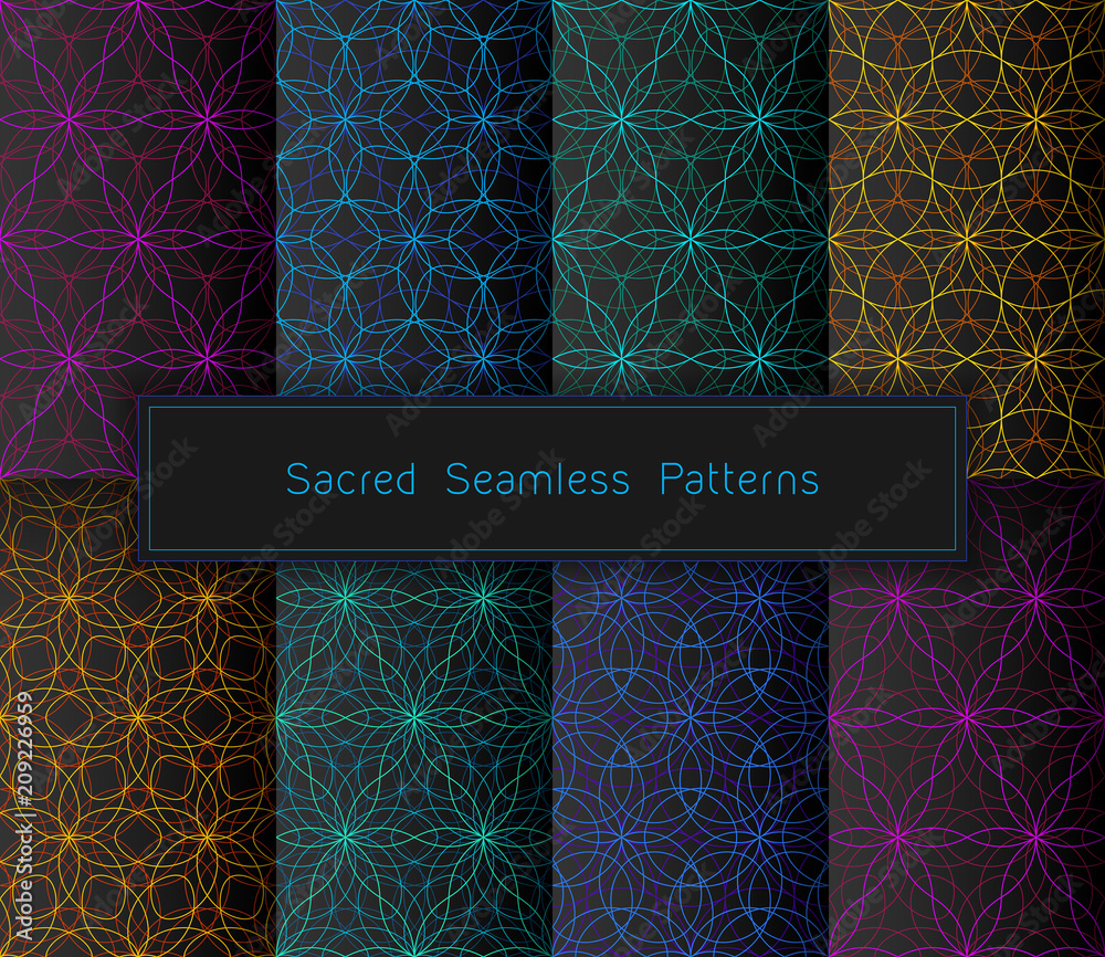 Psychedelic Geometric Patterns