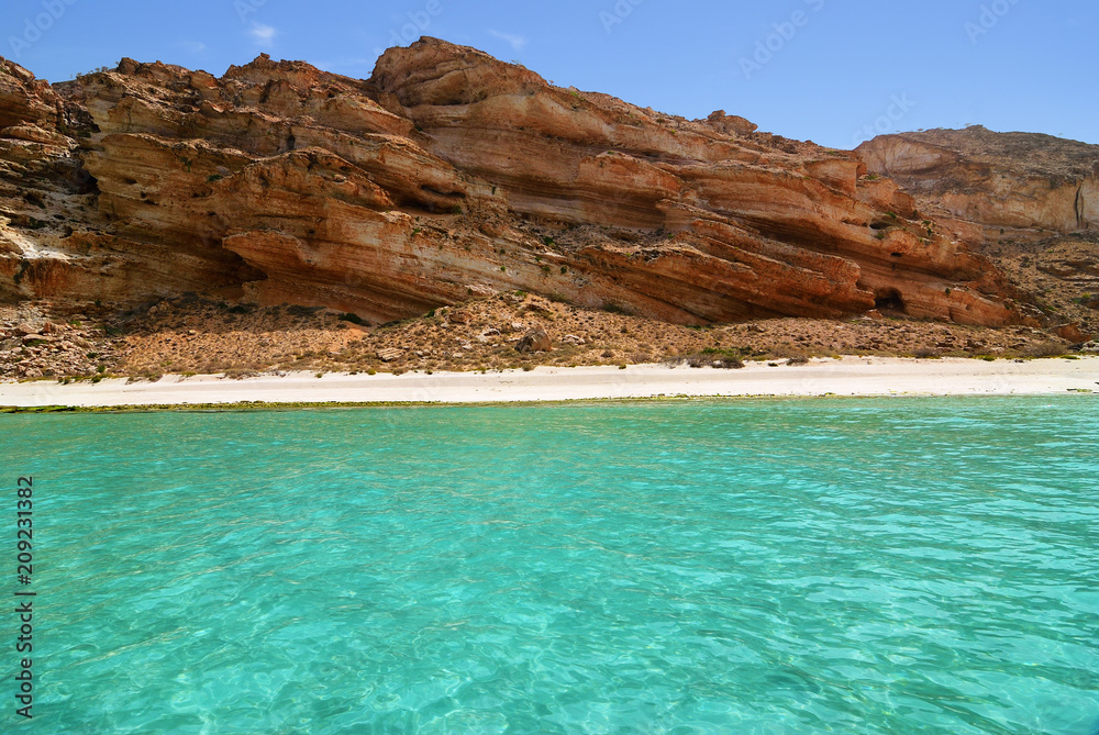 Socotra, Ras Shuab beach, Yemen Stock Photo | Adobe Stock