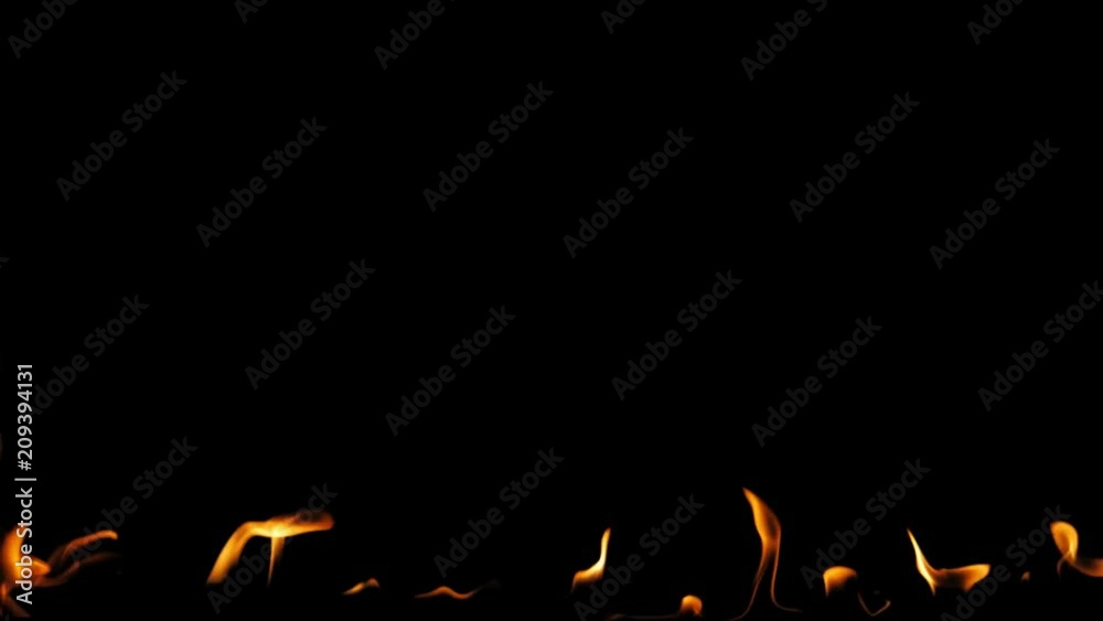 Highly detailed flame border . Realistic Fire Border . Transparent ...