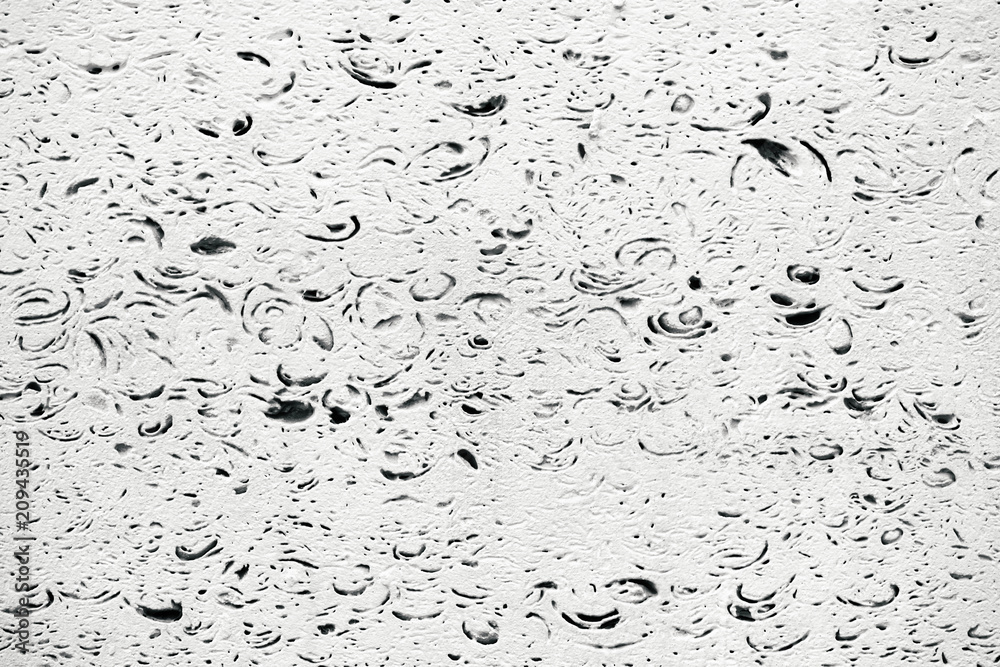 Pattern of foam block in macro. Template of foundation of old building ...