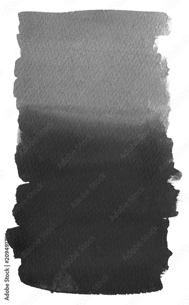 Watercolor Gradient Background Black Ink Isolated Stock Photo | Adobe Stock