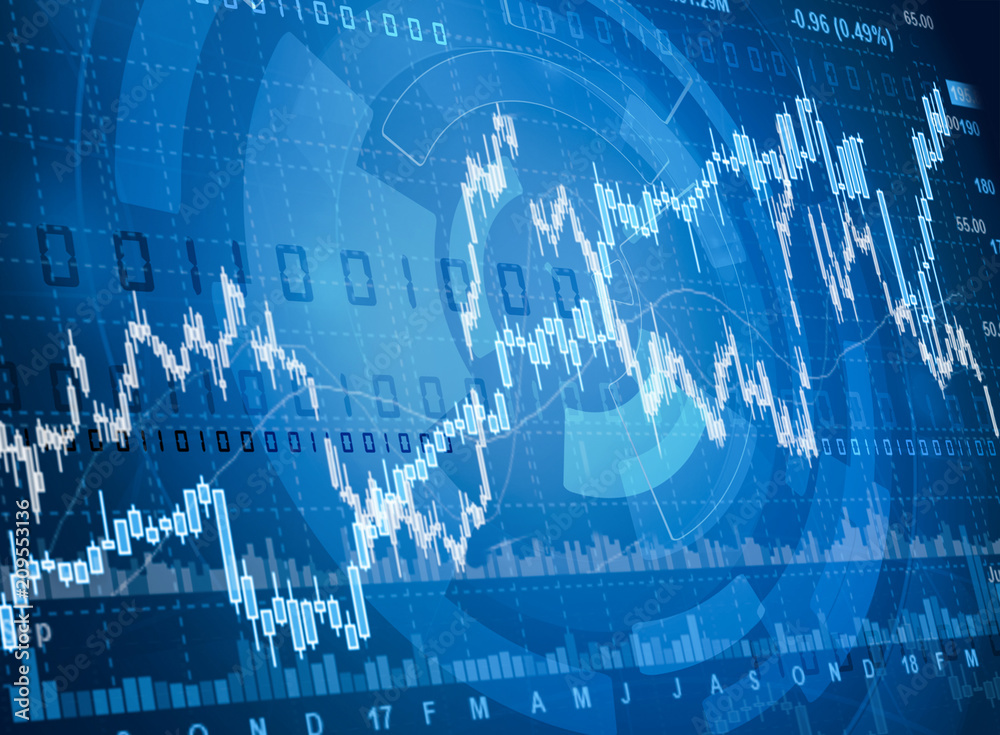 stock market prices rising chart Stock Illustration | Adobe Stock
