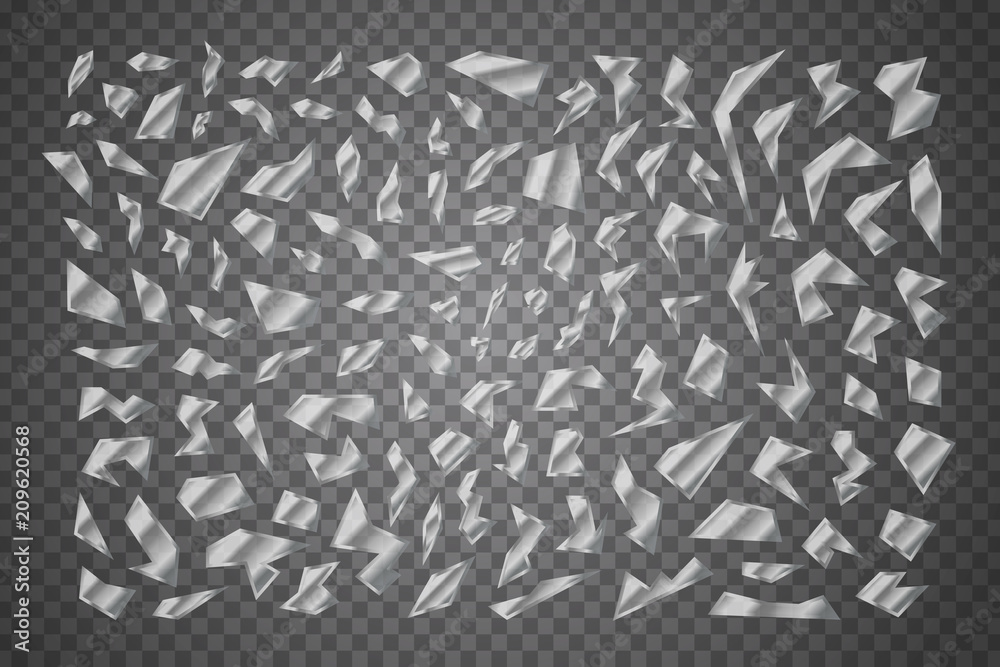 Glass Shards Vector
