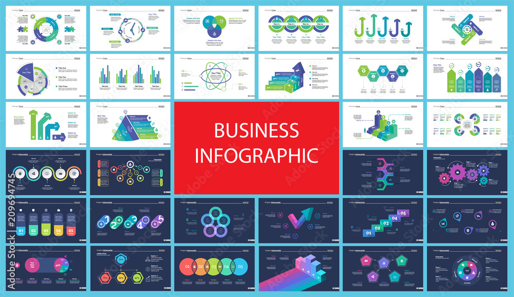 Creative business presentation slide for management concept. Can be ...