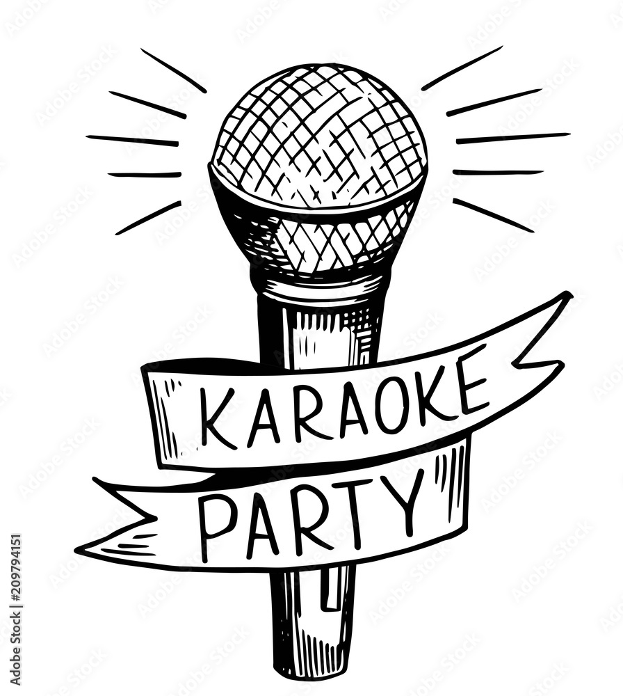 Karaoke Microphone Clipart