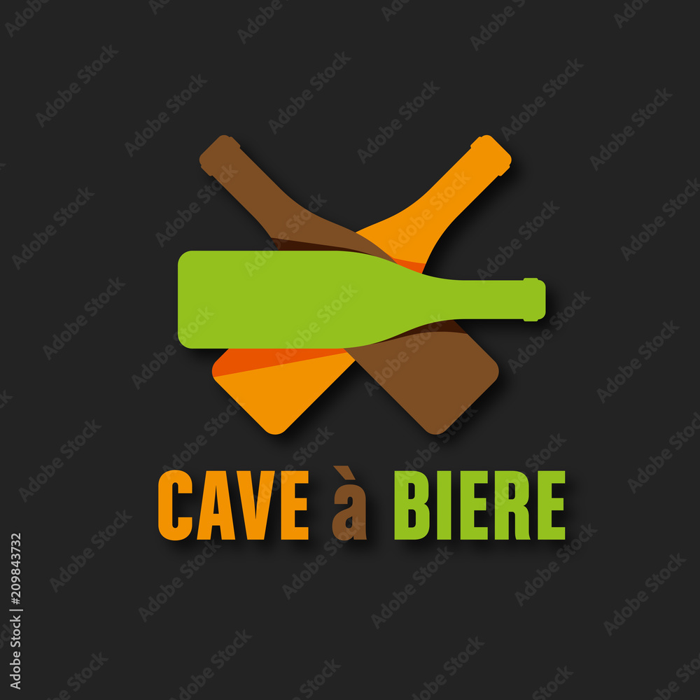 cave à bière Stock Vector | Adobe Stock