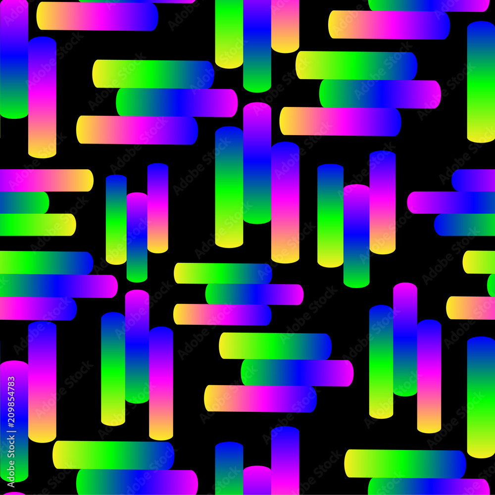 Neon Stripes Background