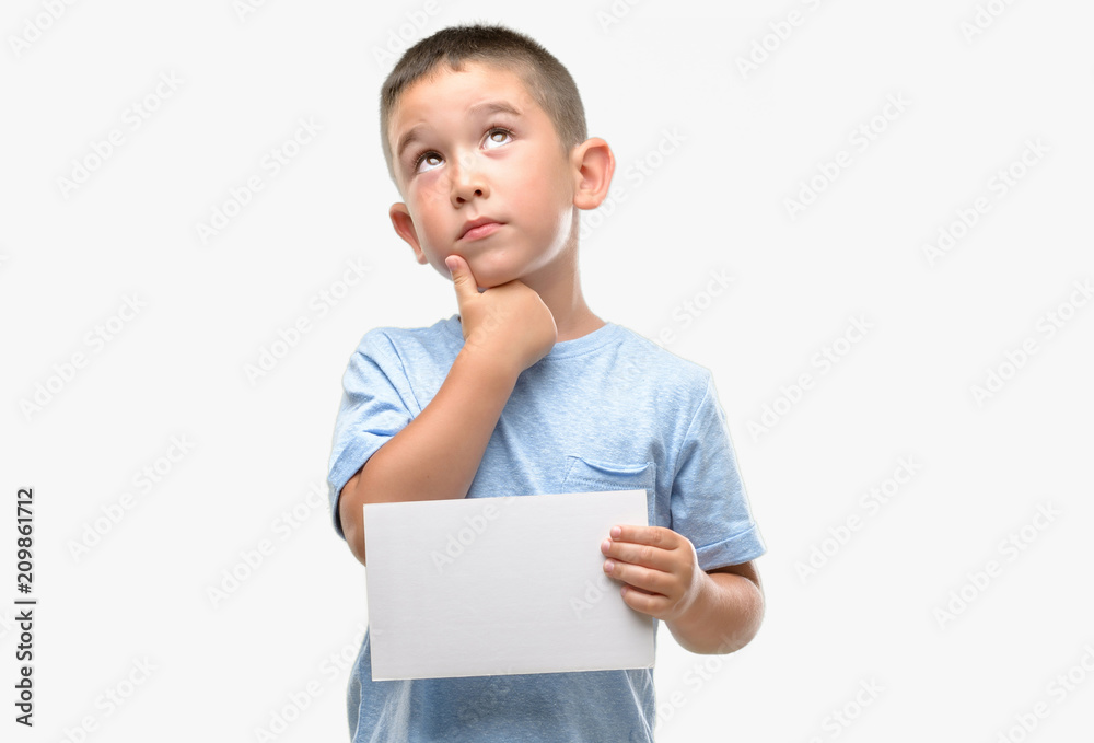 Confused Child Face