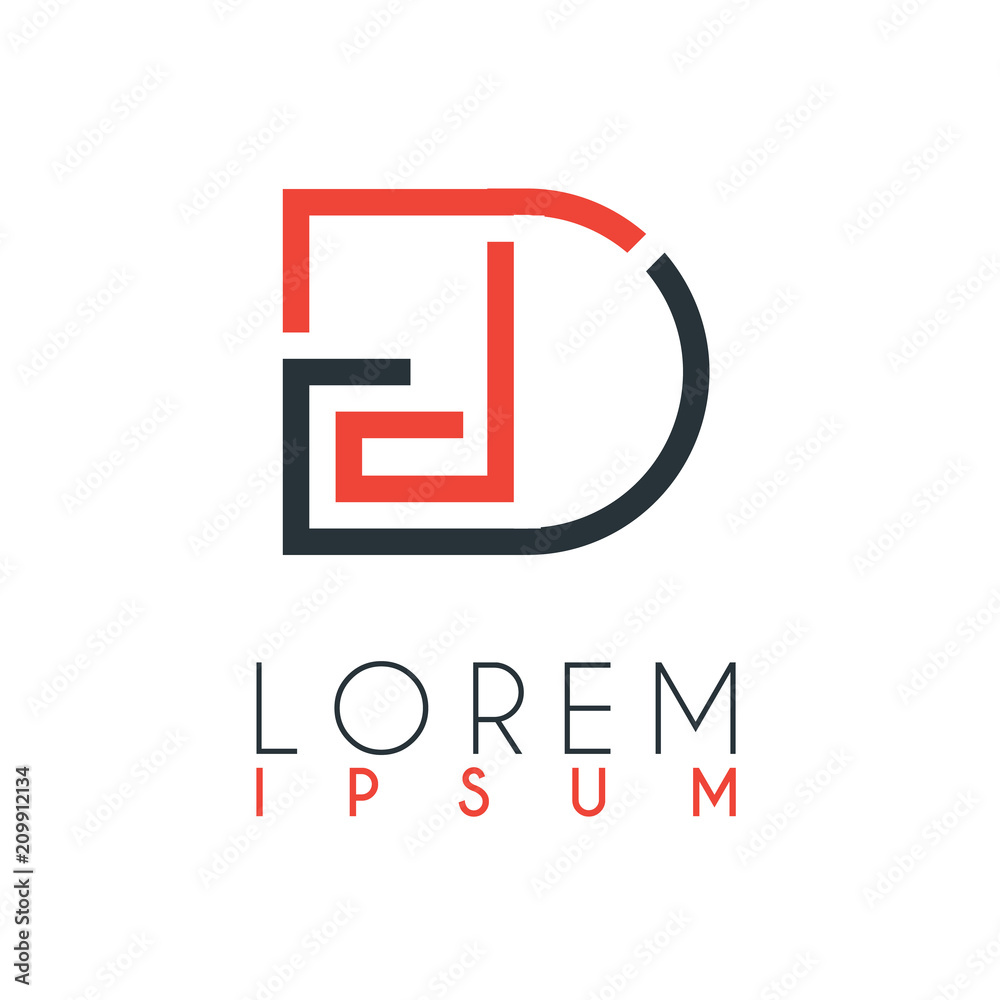 The logo between the letter E and letter D or ED with a certain ...