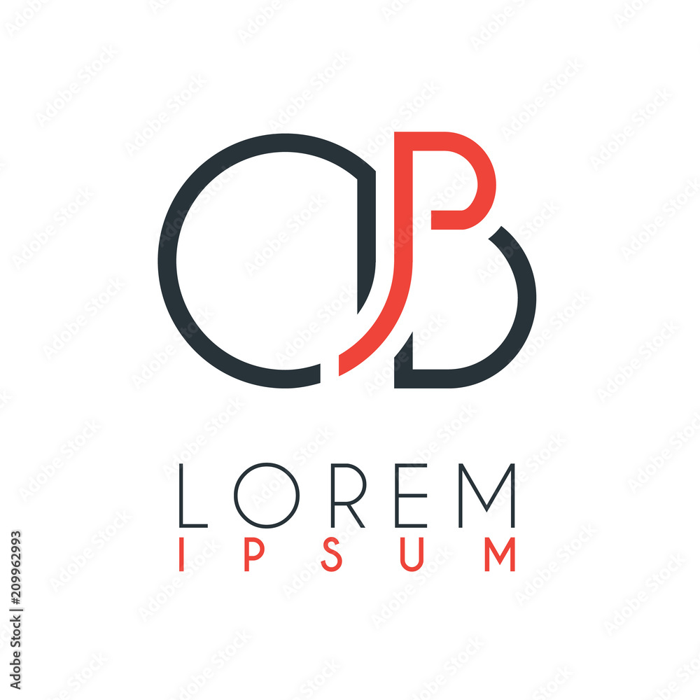 The logo between the letter O and letter B or OB with a certain ...