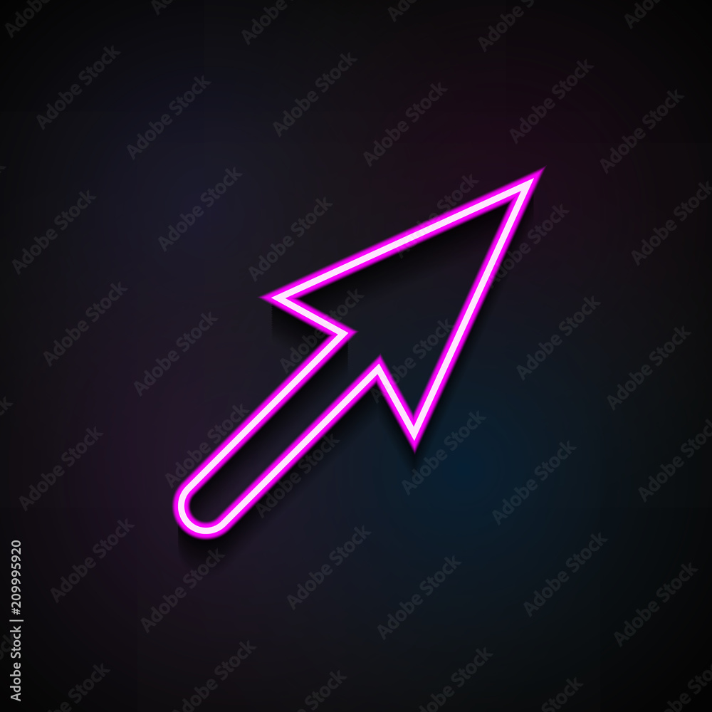 cursor icon. Element of Minimalistic icons for mobile concept and web ...